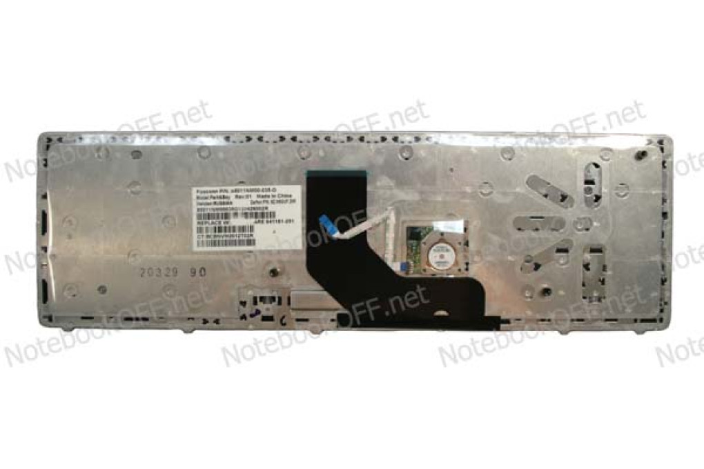 Клавиатура для ноутбука HP EliteBook 8560p, 8570p, 8570w (black frame ...